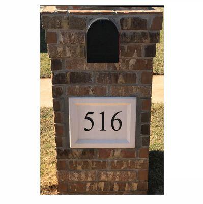 12"x15" Address Block, Cast Stone Address Plaque, Edmond, OK, USA – www ...
